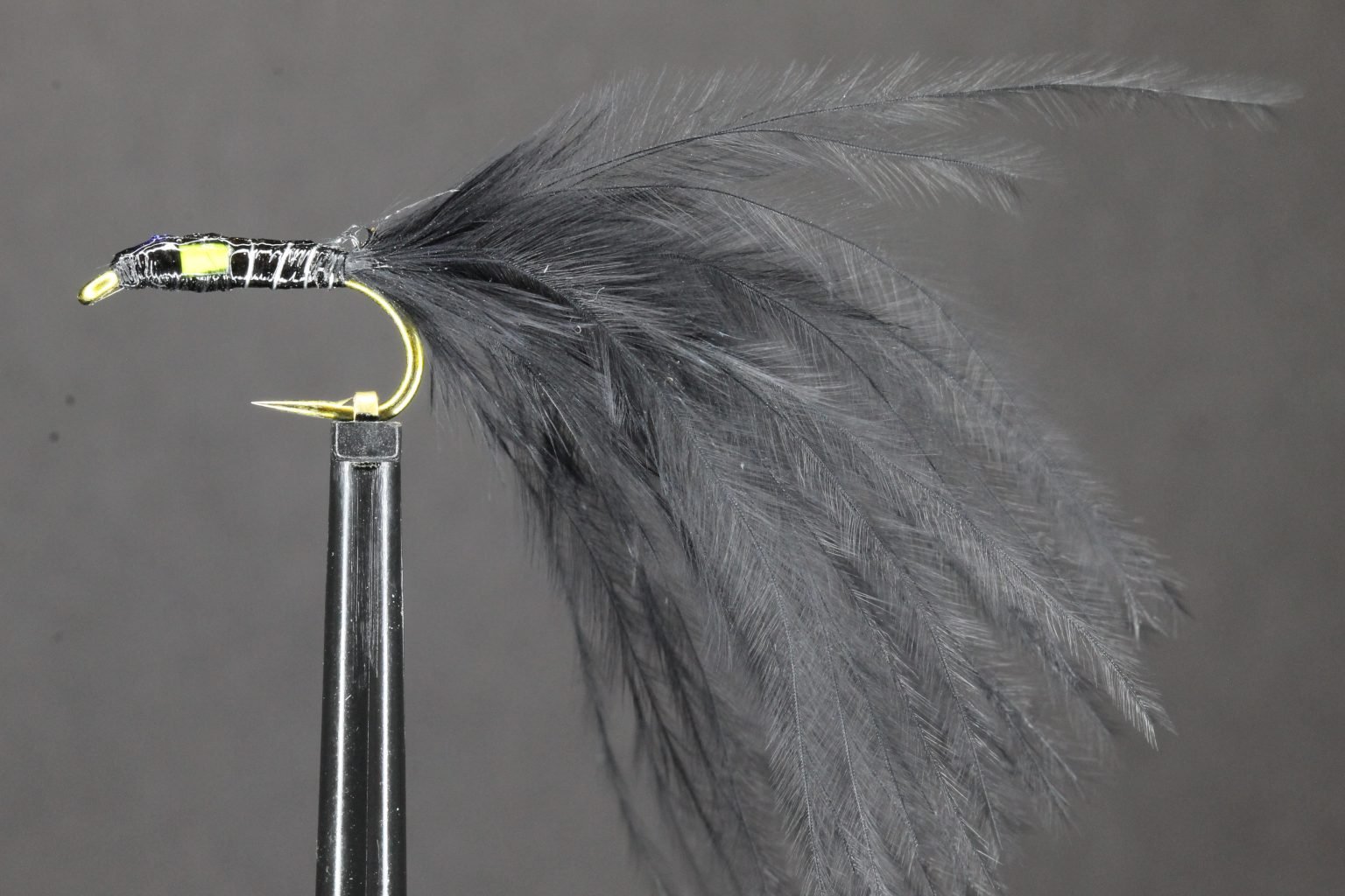 Epoxy Yellow Cheek Marabou Buzzer (Long Tail) – Trout Flies Direct