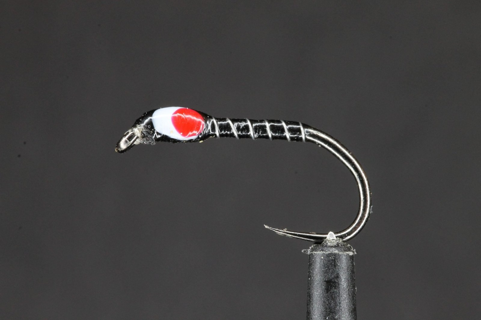 Black White and Red Eyes Buzzer – Trout Flies Direct